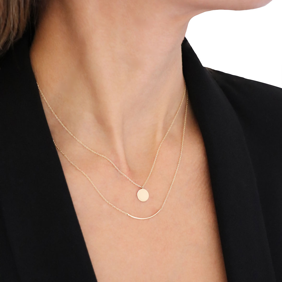 Double Row Necklace | LUCKY ONE