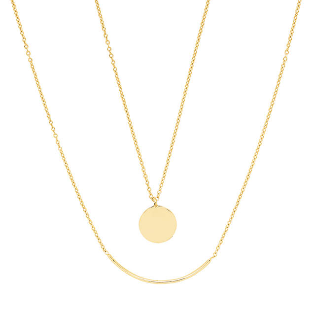 Double Row Necklace | LUCKY ONE