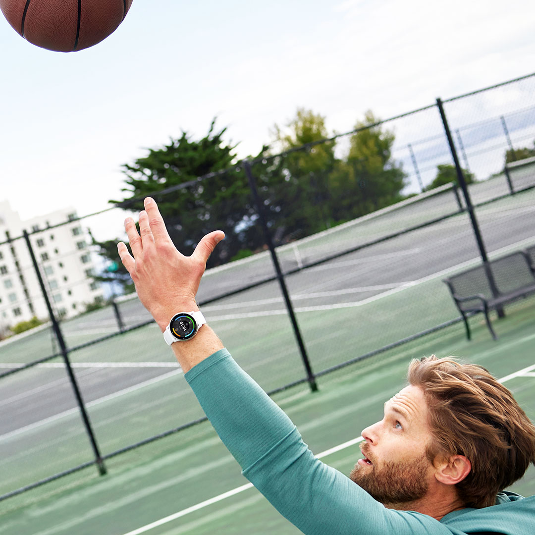 Venu 3 Leather Strap Garmin Watch