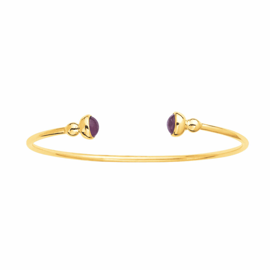 Ruby Bangle Bracelet