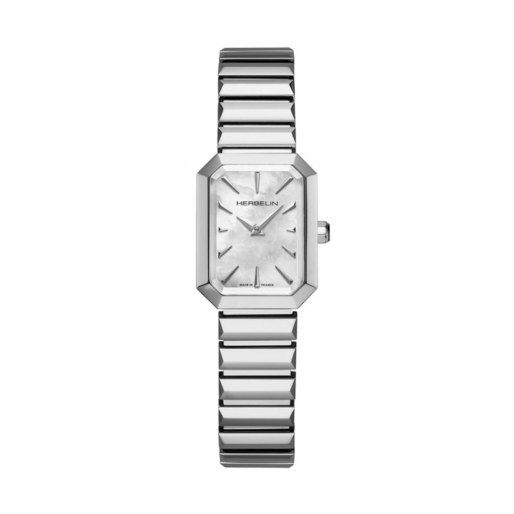 Herbelin White Mother of Pearl Watch 17556B19