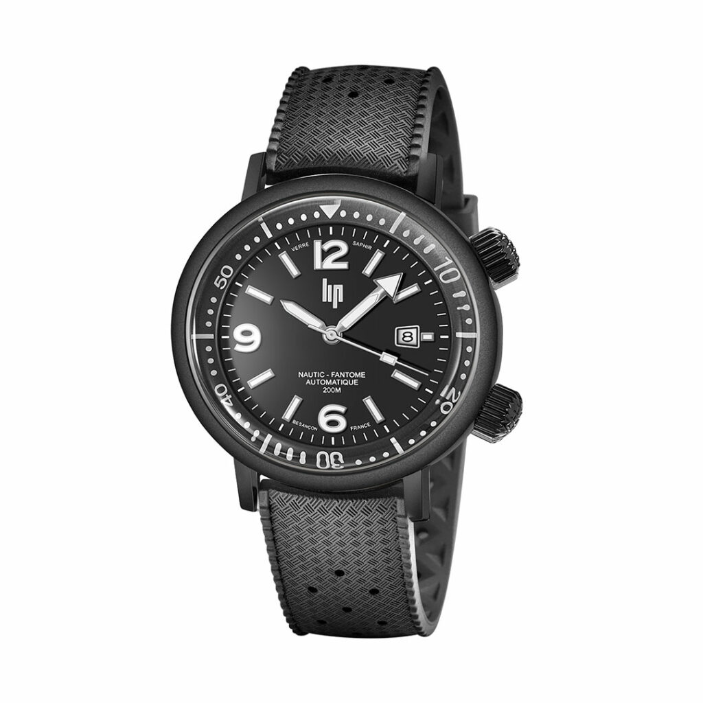 LIP Nautic Ghost Black Watch Automatic 41mm 671860